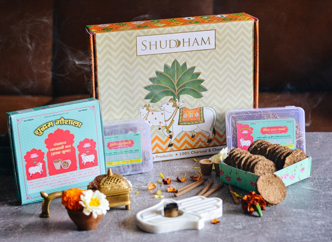 Cow dung products – Shuddham Gaushaala